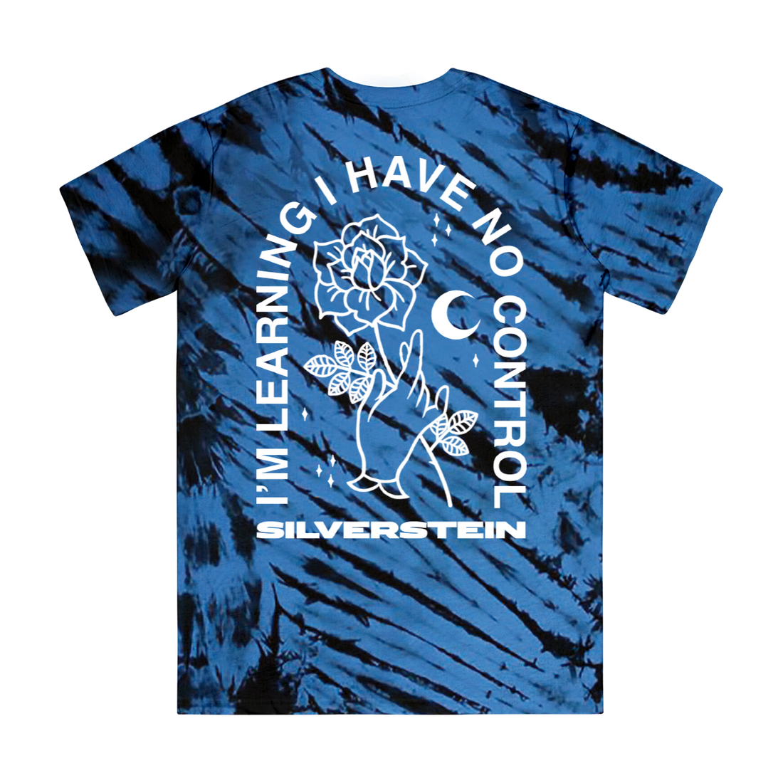 NO CONTROL BLUE DYE TEE – Silverstein